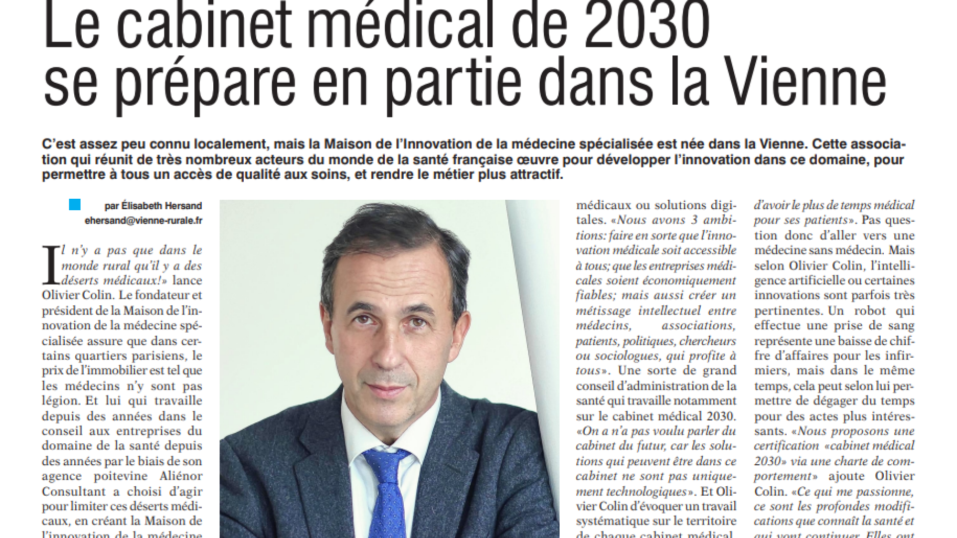 Interview - Olivier Colin | MIMS