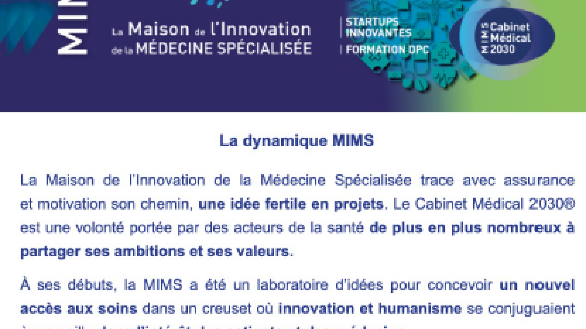 Newsletter janvier 2024 | MIMS