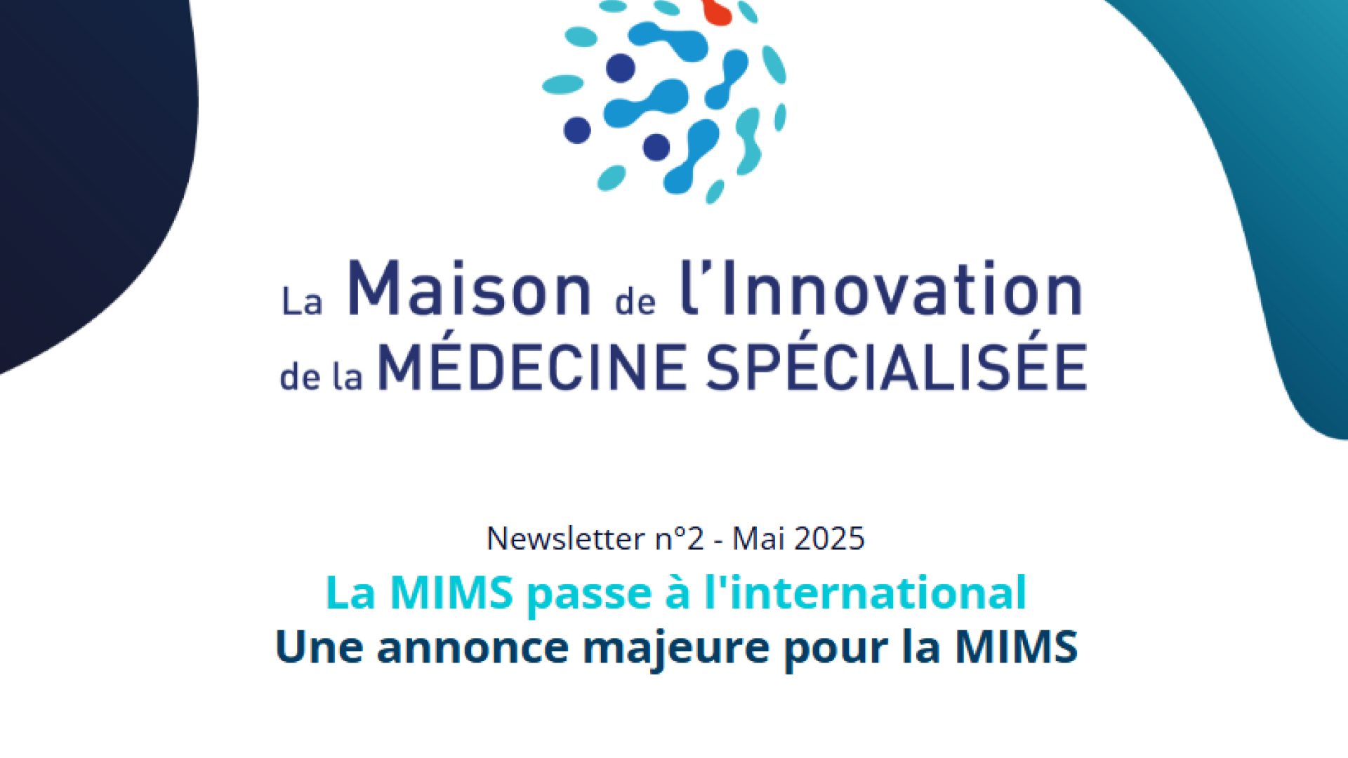 Newsletter mai 2025 | MIMS